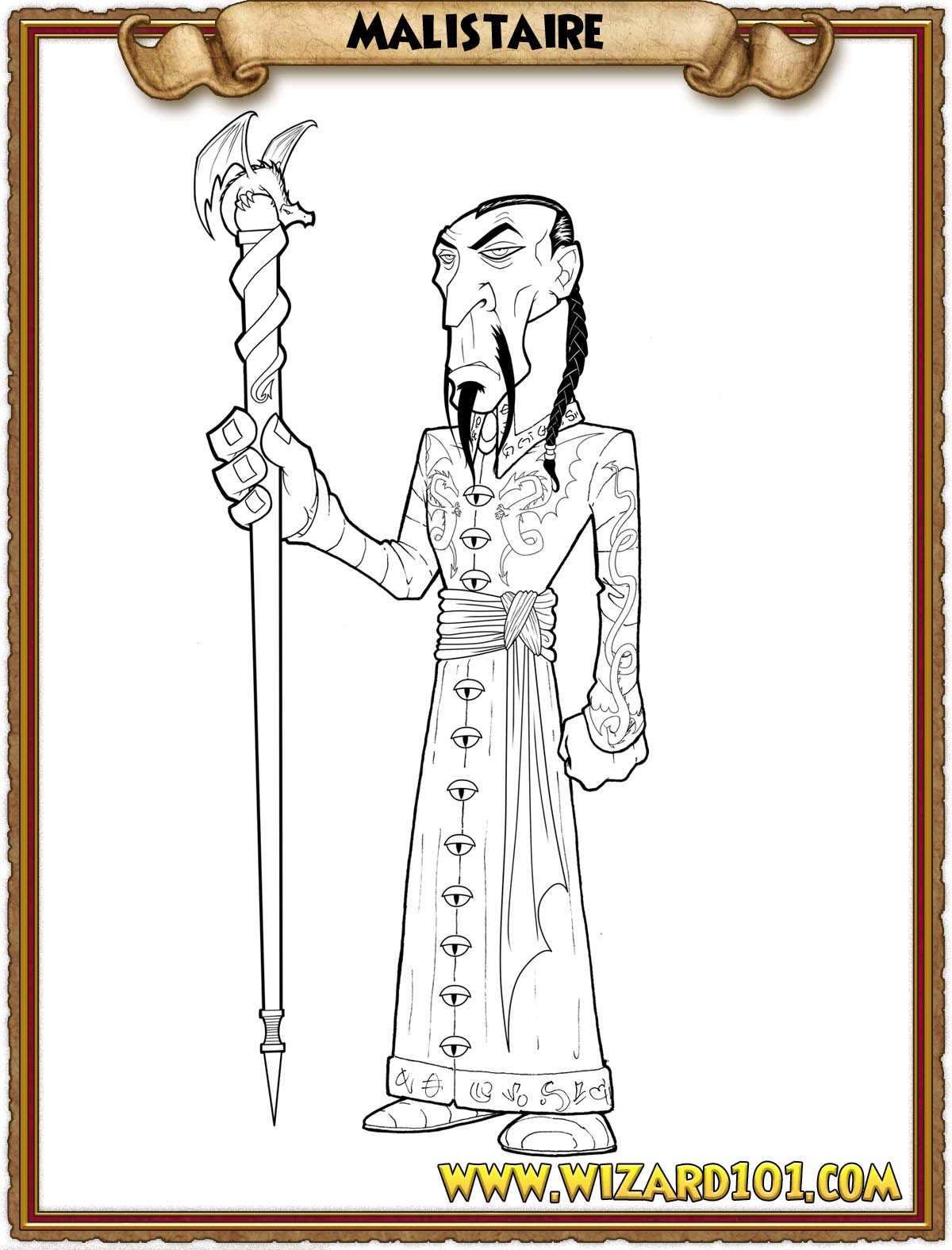 wizard101 myth coloring pages